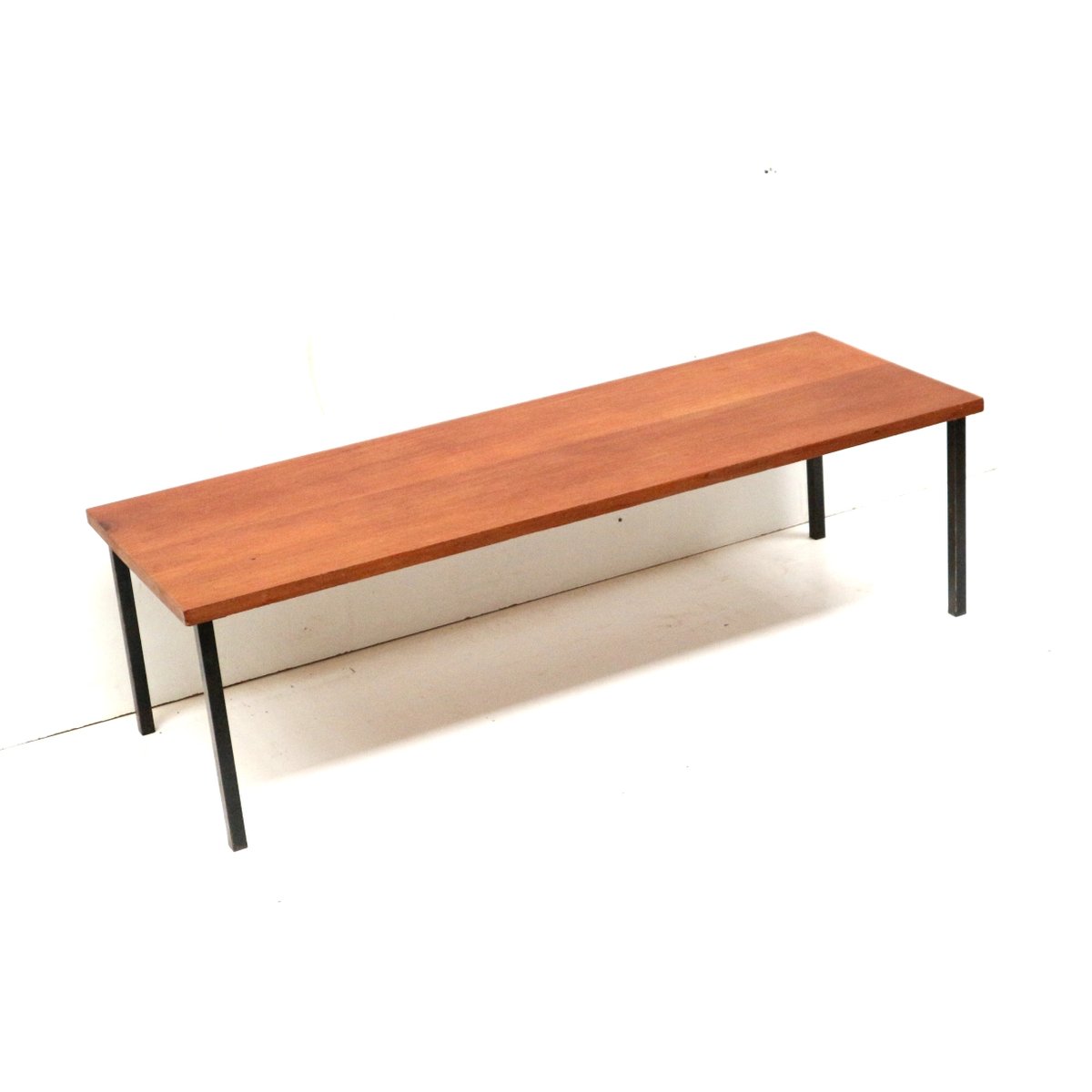 Large Vintage Rectangular Coffee Table, 1960s for sale at Pamono