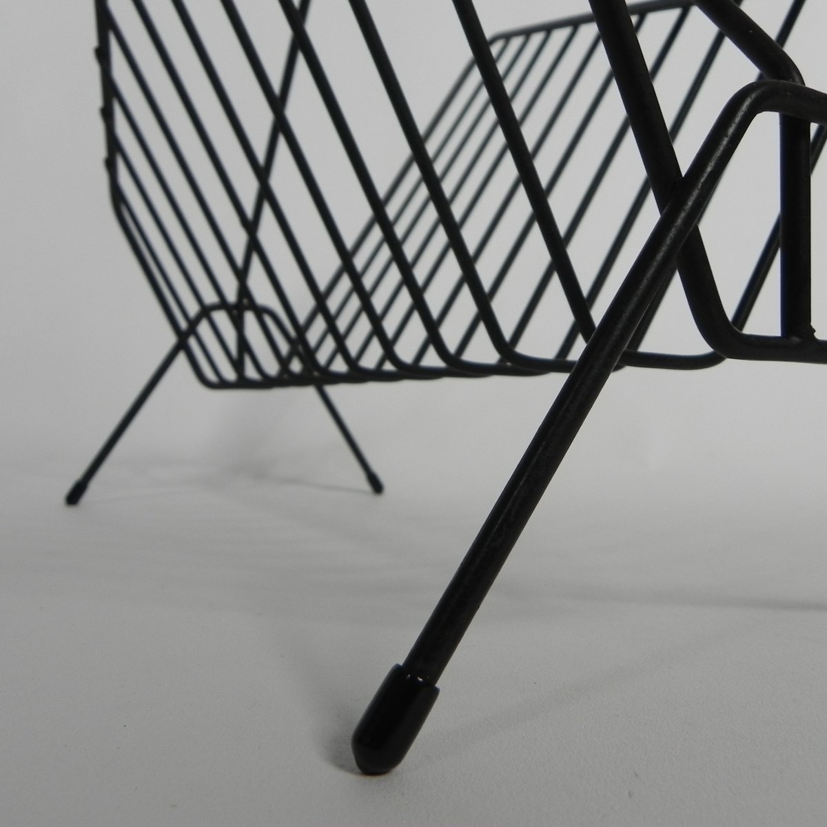 Metal Magazine Rack, 1950s for sale at Pamono