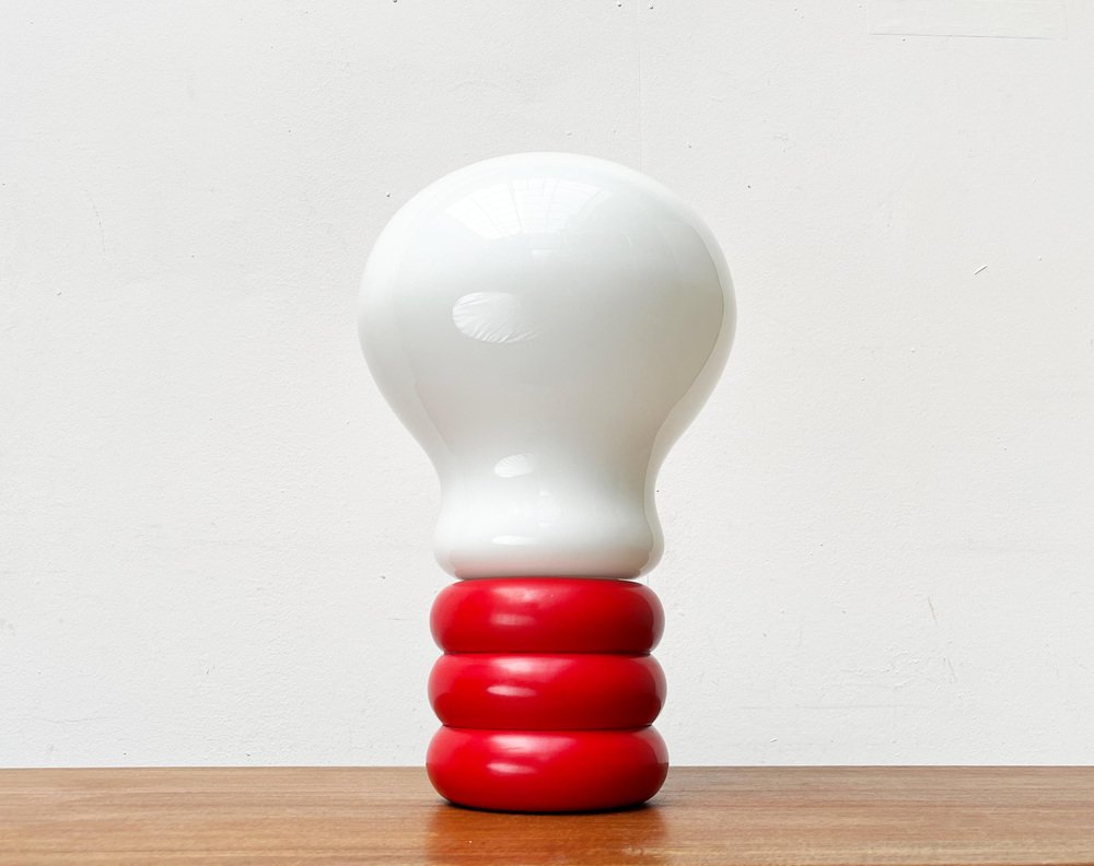 Mid-Century German Space Age Model Giant Bulb Floor or Table Lamp by ...