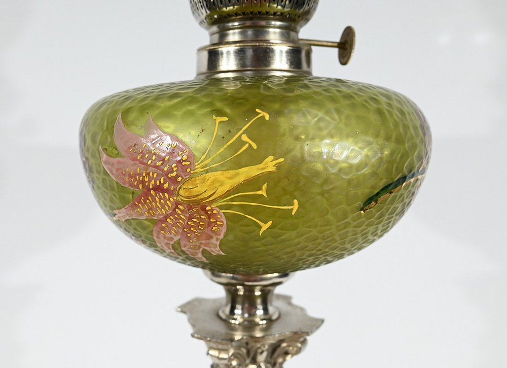 Art Nouveau Oil Lamp, 1900s for sale at Pamono