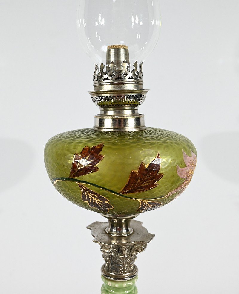 Art Nouveau Oil Lamp, 1900s for sale at Pamono
