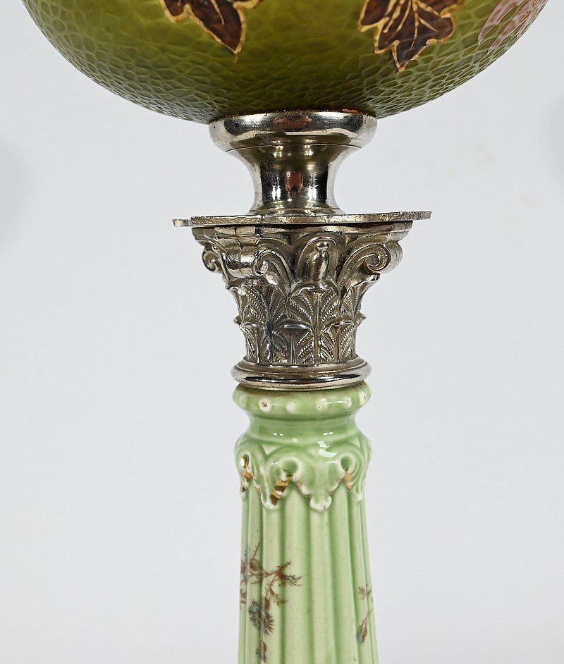 Art Nouveau Oil Lamp, 1900s for sale at Pamono