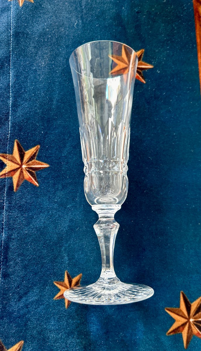 Buckingham Baccarat Flutes, Set of 6 for sale at Pamono