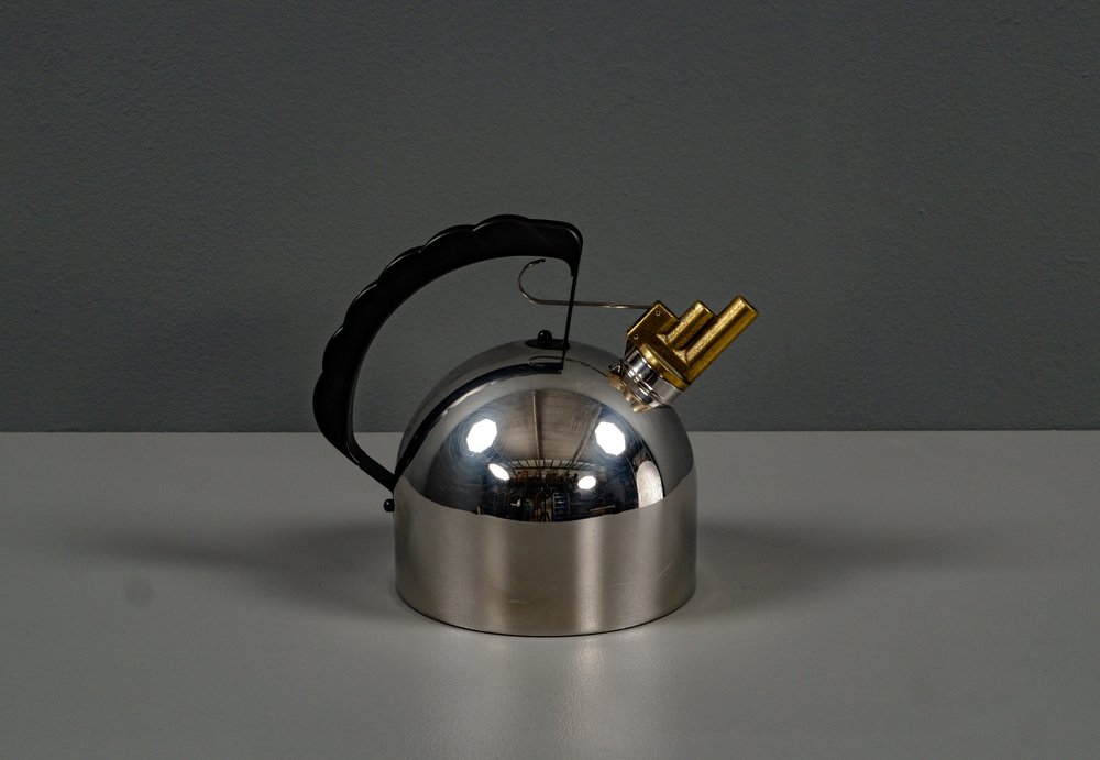 Stainless Steel Kettle by Richard Sapper for Alessi, 1980s for sale at ...