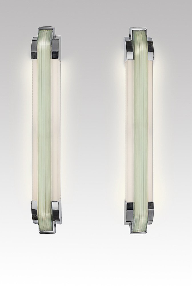 Large Wall Lights by Jean Perzel, Set of 2 for sale at Pamono