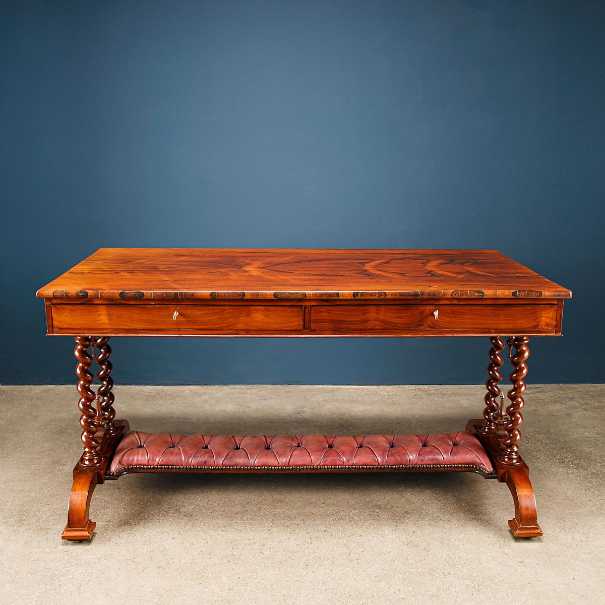 Writing Desk in Wood from Arthur Blain, Liverpool, 1840s for sale at Pamono