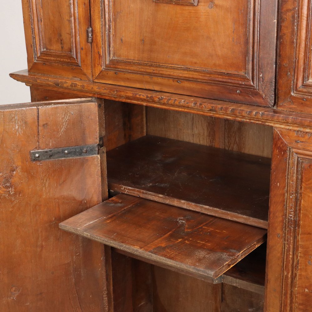 Antique Cupboard with Walnut Doors for sale at Pamono