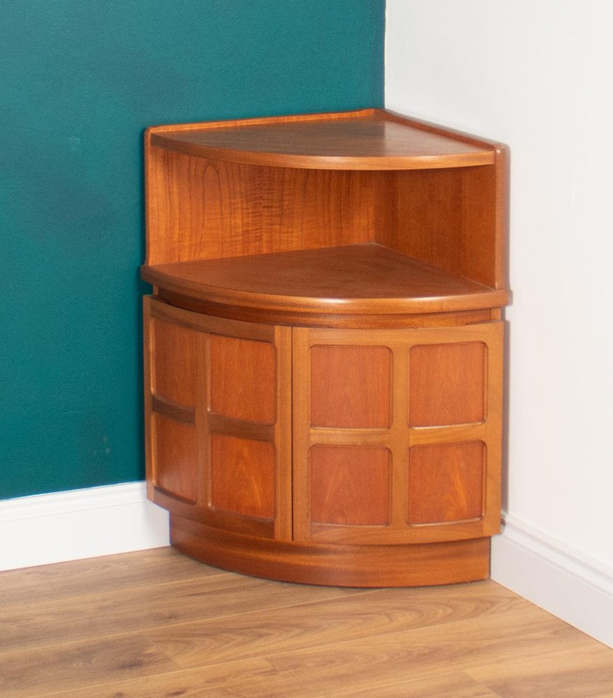 Teak Corner Cabinet from Nathan, 1960s for sale at Pamono