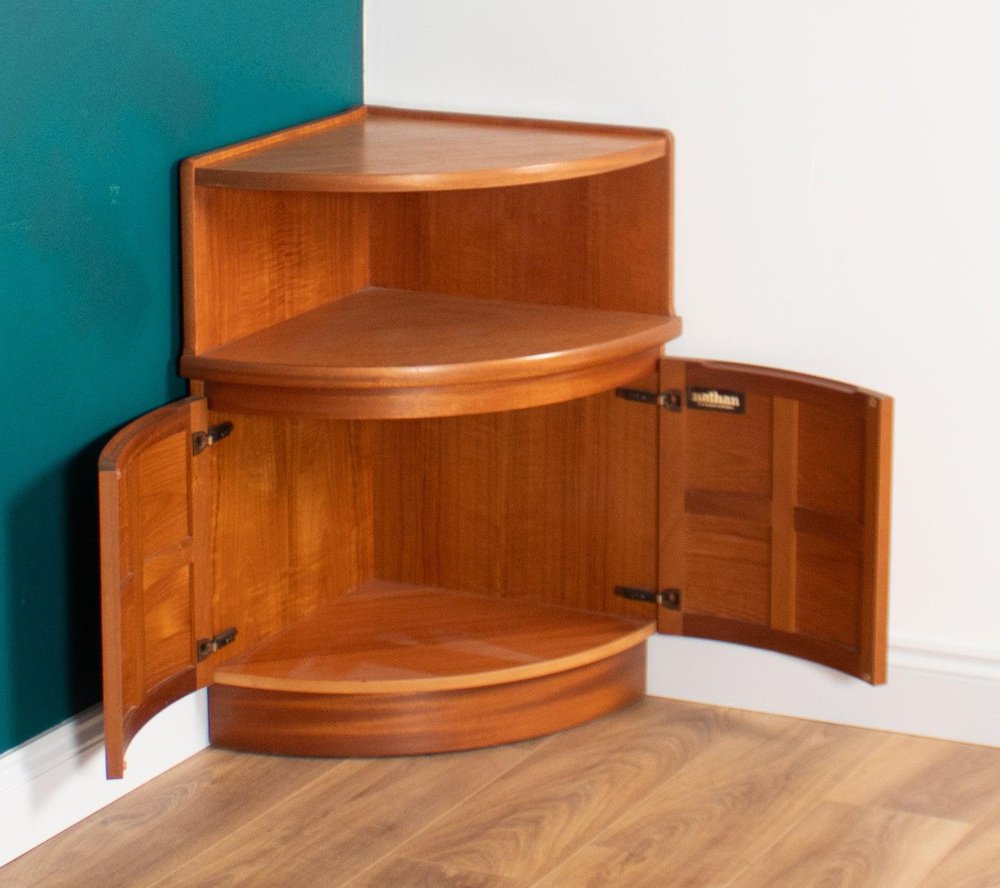 Teak Corner Cabinet from Nathan, 1960s for sale at Pamono