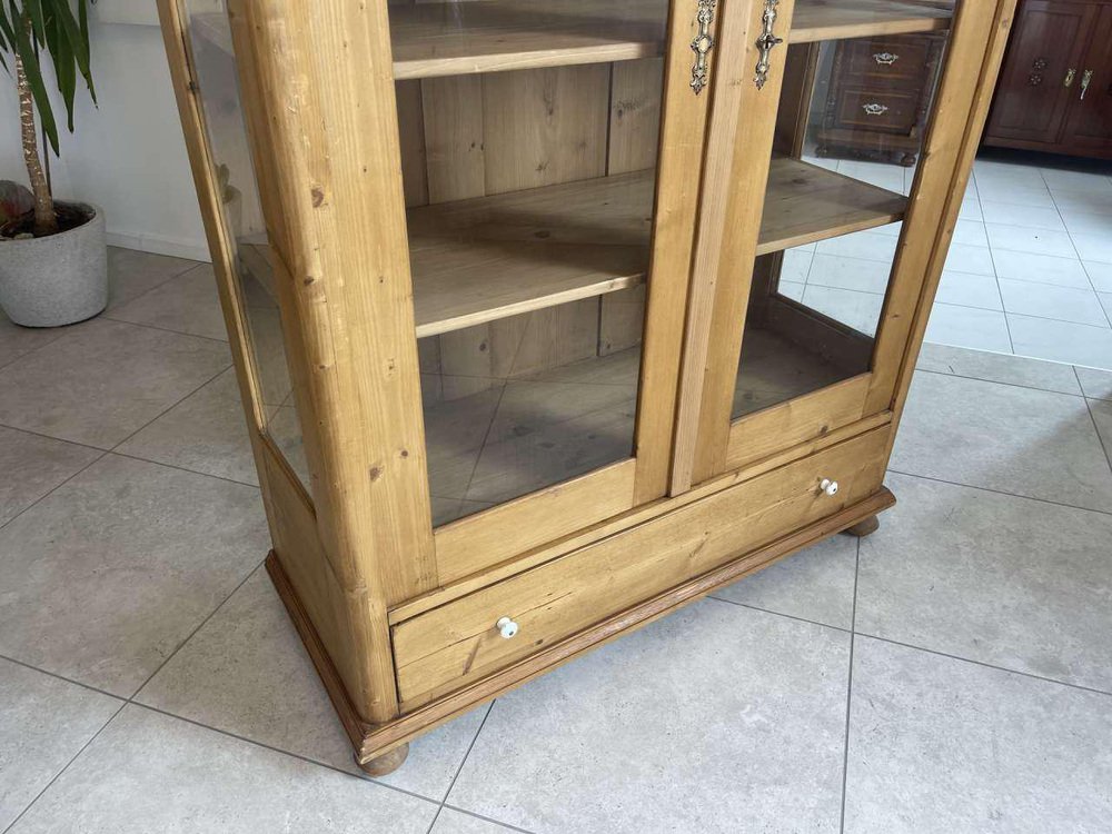 Farmhouse Display Case in Wood for sale at Pamono