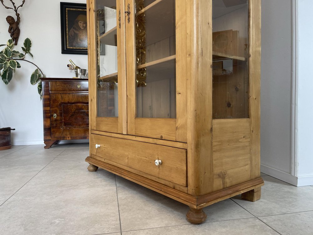 Farmhouse Display Case in Wood for sale at Pamono