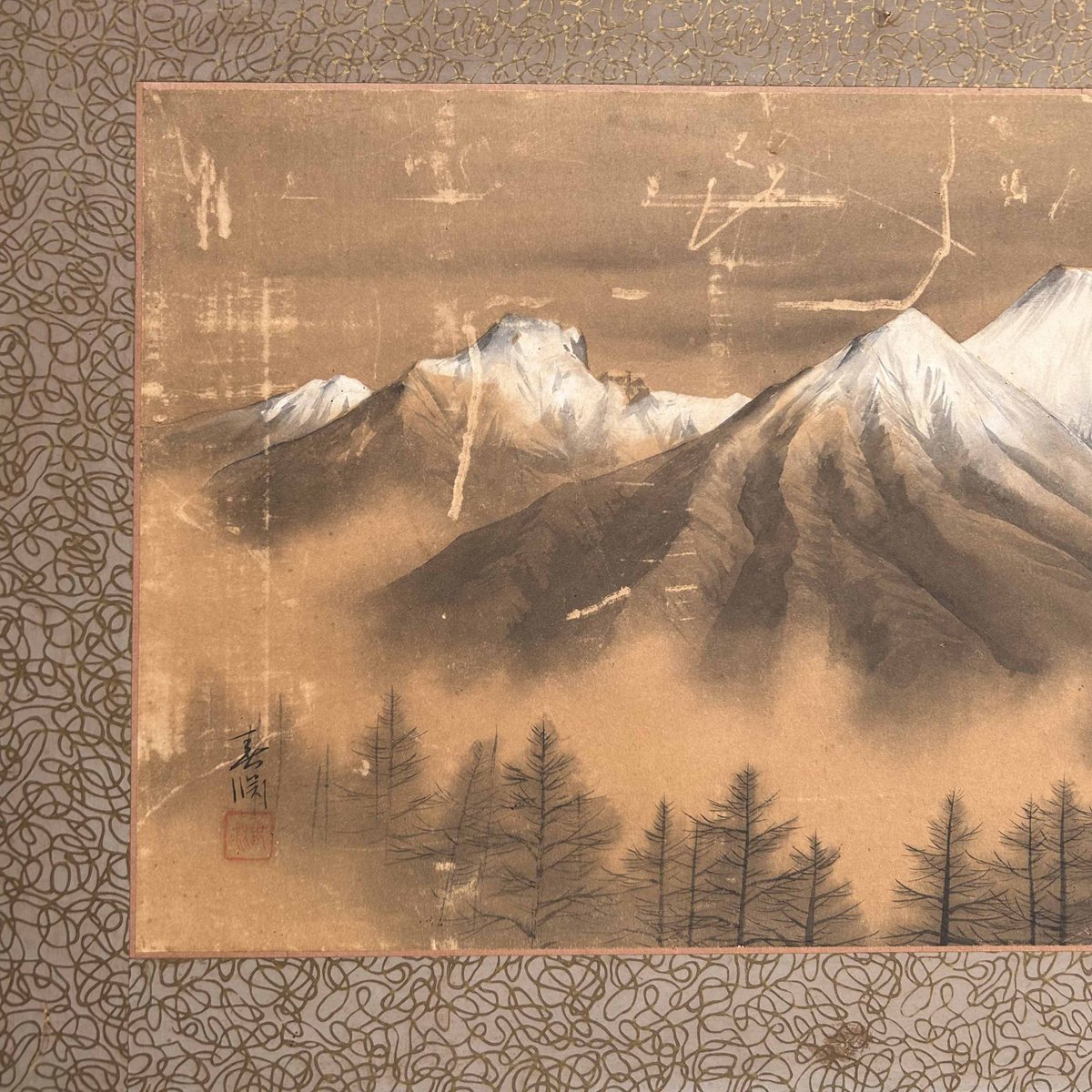 Antique Japanese Wall Panel, 1890s for sale at Pamono