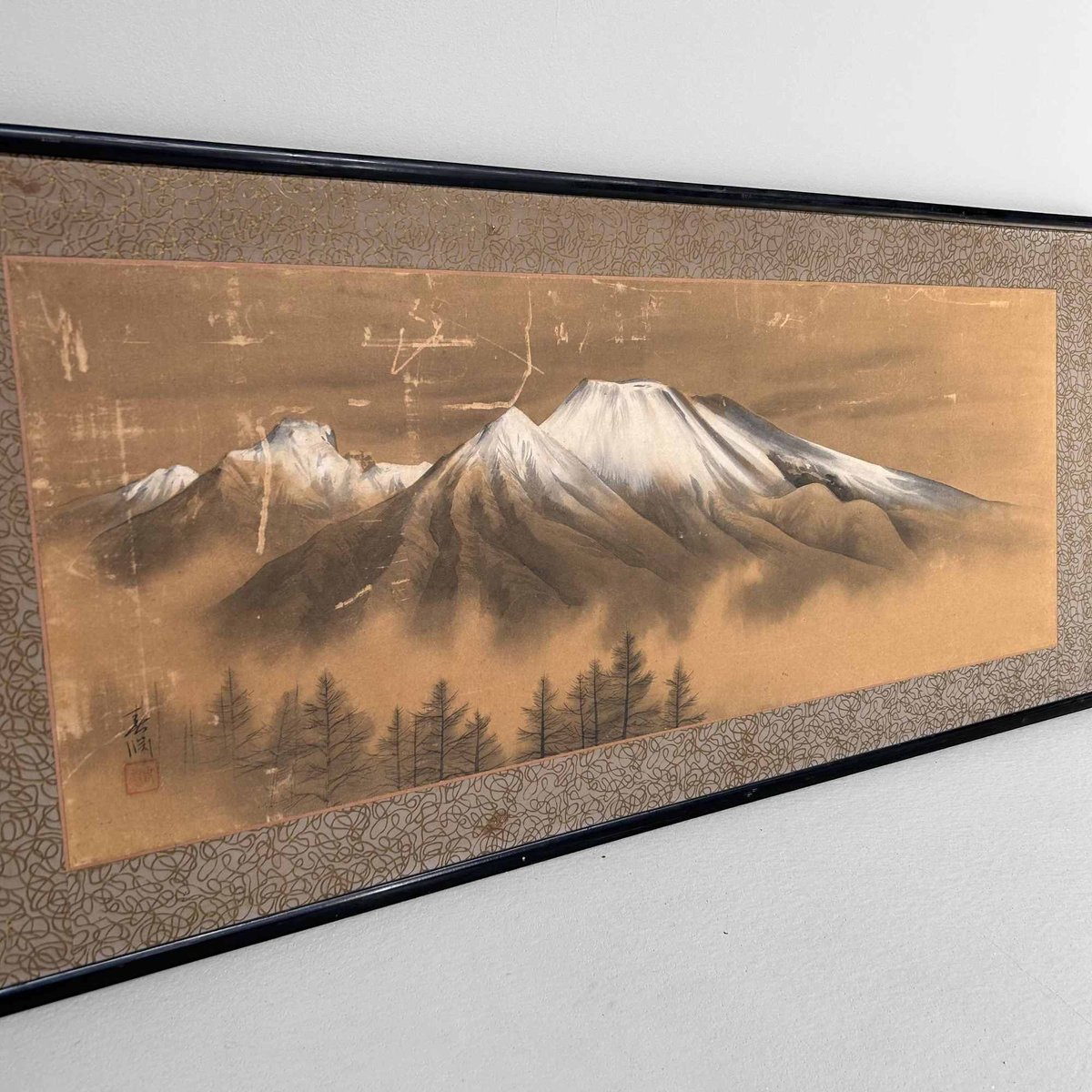 Antique Japanese Wall Panel, 1890s for sale at Pamono