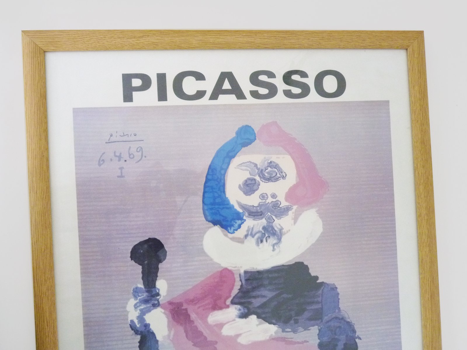 Poster zur Dauerausstellung der Dove Gallery nach Pablo Picasso, 1969 ...