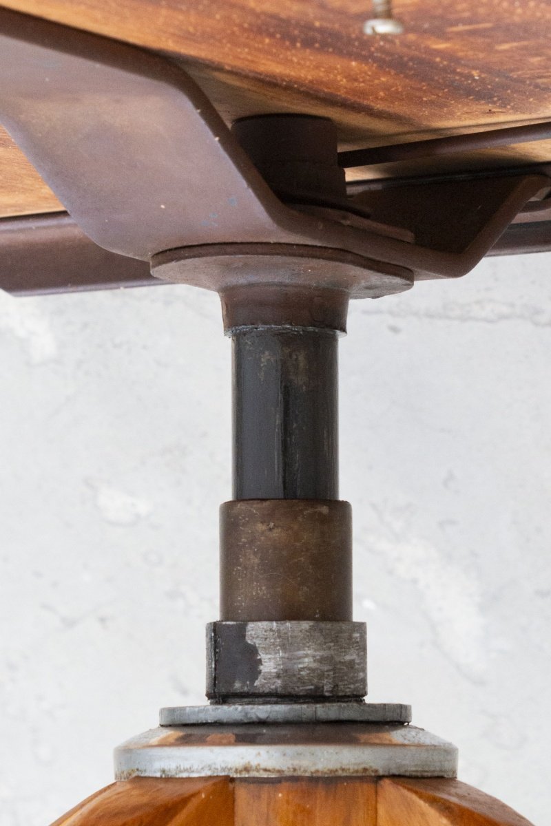 Industrial Swivel Laboratory Chair, 1940s for sale at Pamono
