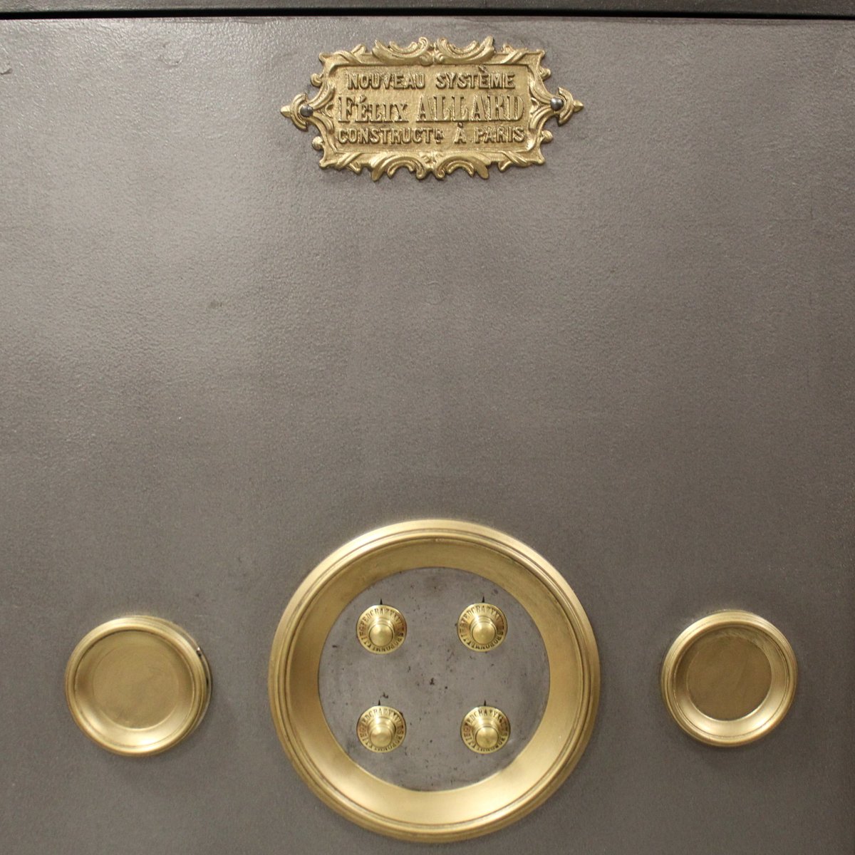 Grey Safe in Iron for sale at Pamono