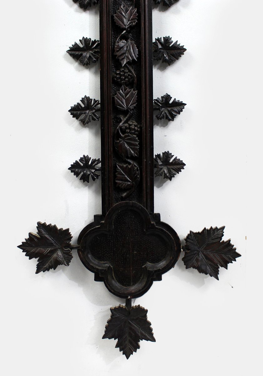 Large 19th Century Carved Black Forest Cross for sale at Pamono