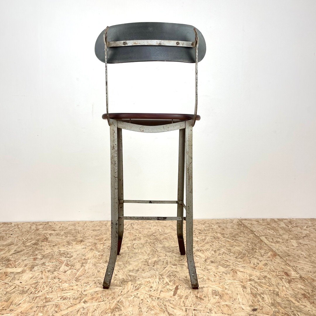 Mid-Century Industrial Work Chair for sale at Pamono