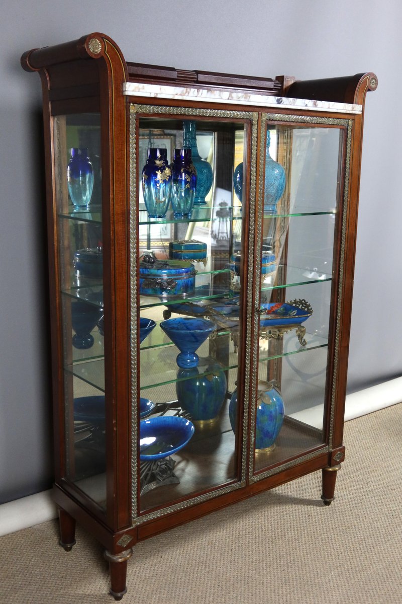 Mahogany Display Case, Late 19th Century for sale at Pamono