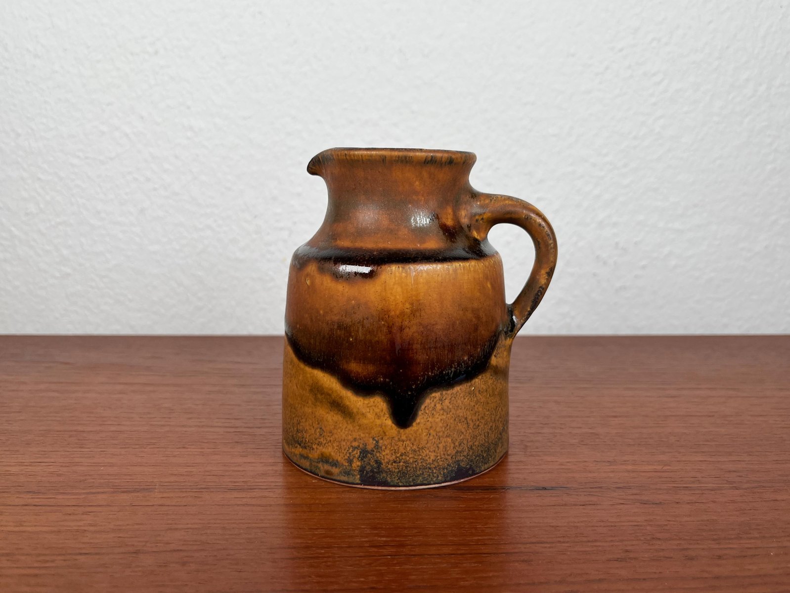 Mid-Century German Studio Pottery Carafe Vase by Otto Wichmann, 1960s ...