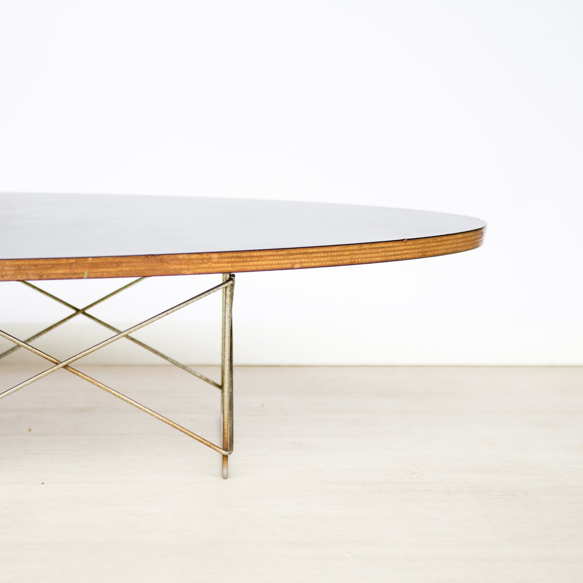 Elliptical Coffee Table by C. & R. Eames for Herman Miller, 1960s for ...