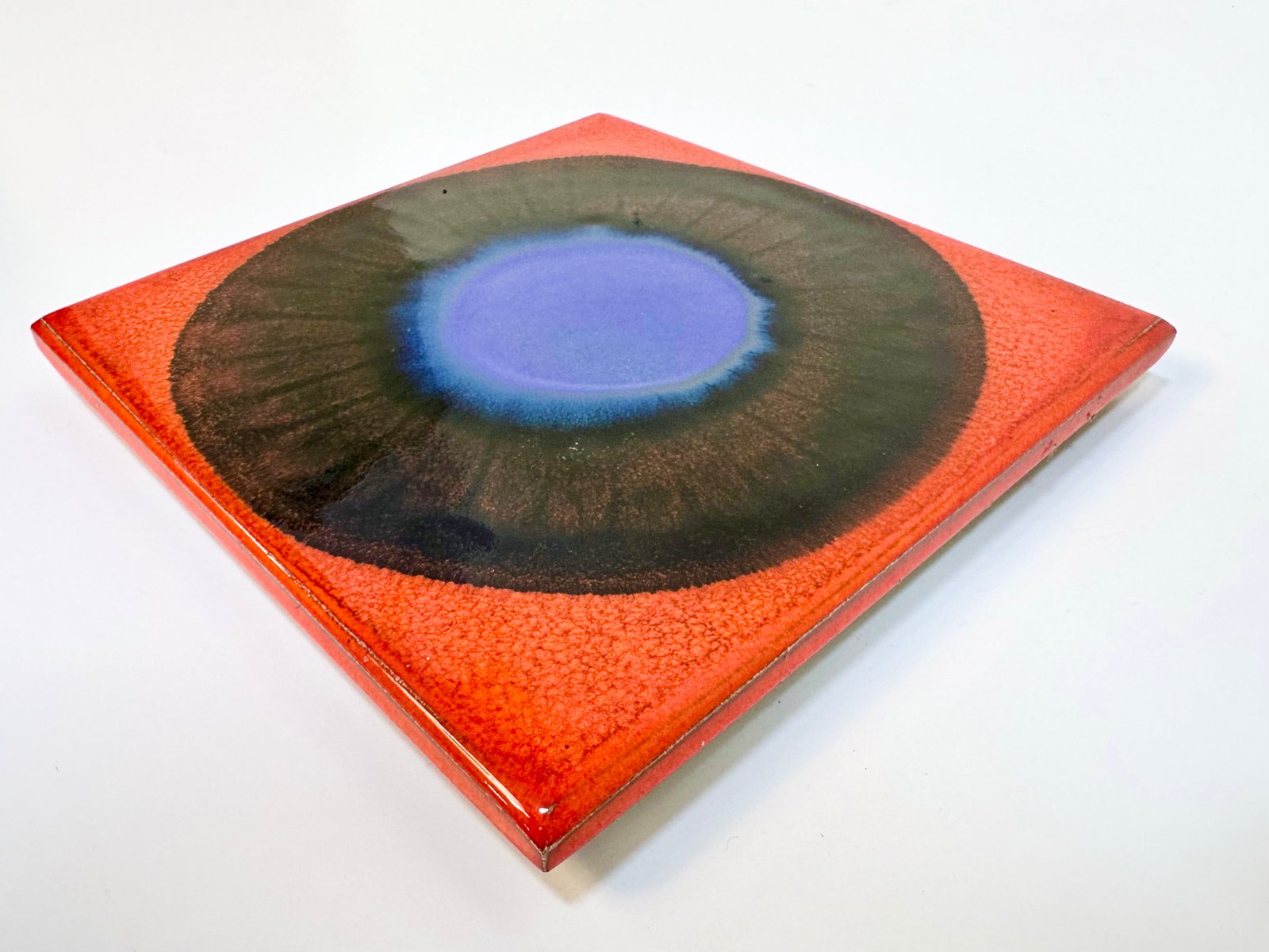 Space Age Ceramic Artist Wall Tile by Renée Neue for Hutschenreuther ...