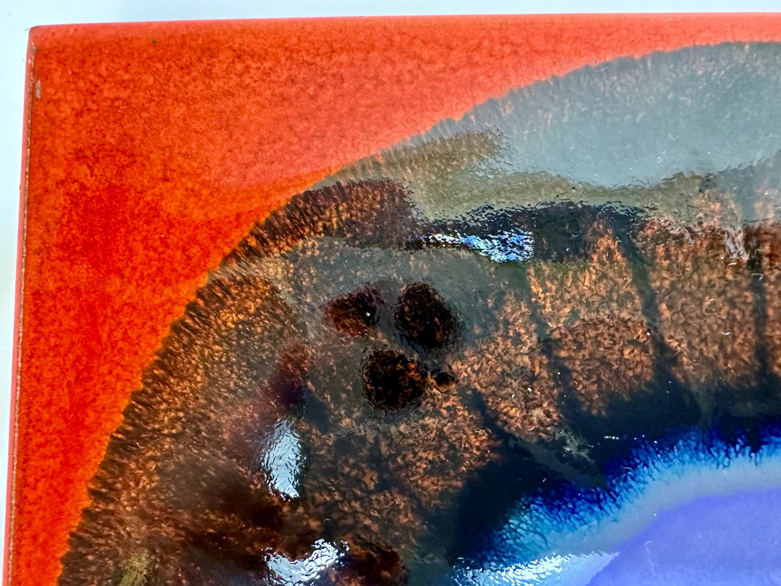 Space Age Ceramic Artist Wall Tile by Renée Neue for Hutschenreuther ...