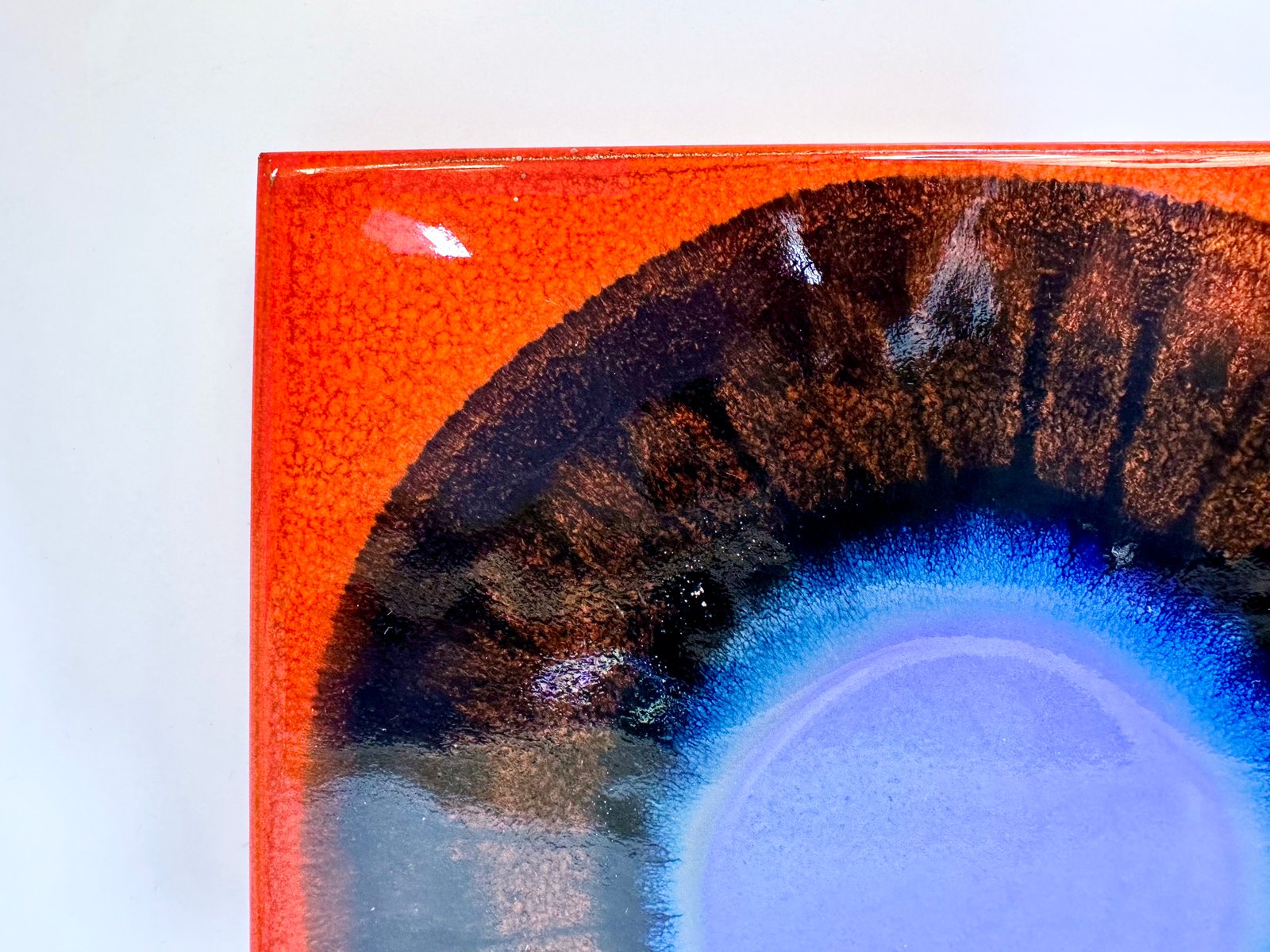 Space Age Ceramic Artist Wall Tile by Renée Neue for Hutschenreuther ...