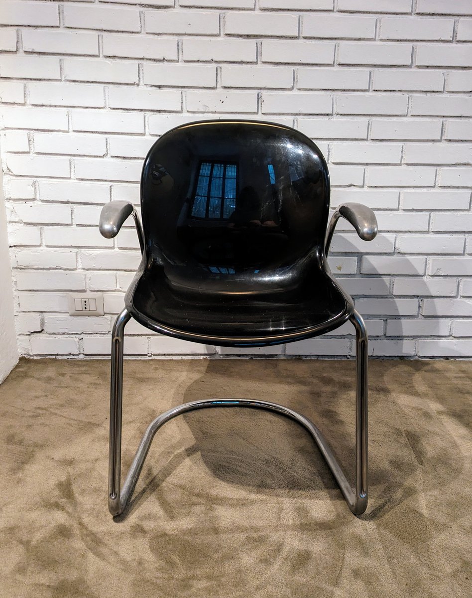 ICF Chair by P.L. Gianfranchi for Icf De Padova, 1969 for sale at Pamono