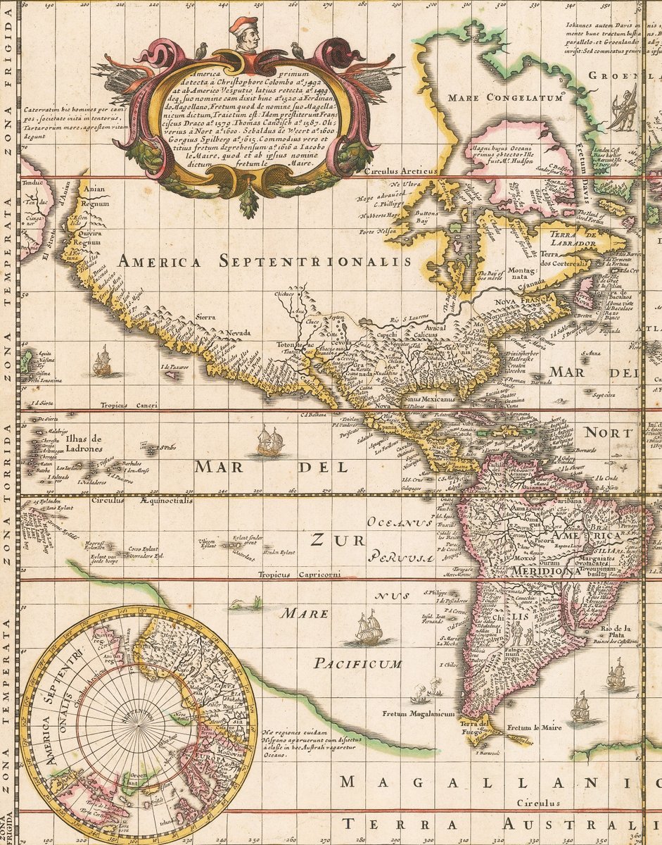 Antike Nova Totius Terrarum Orbis Geographica ac Hydrographica Tabula ...