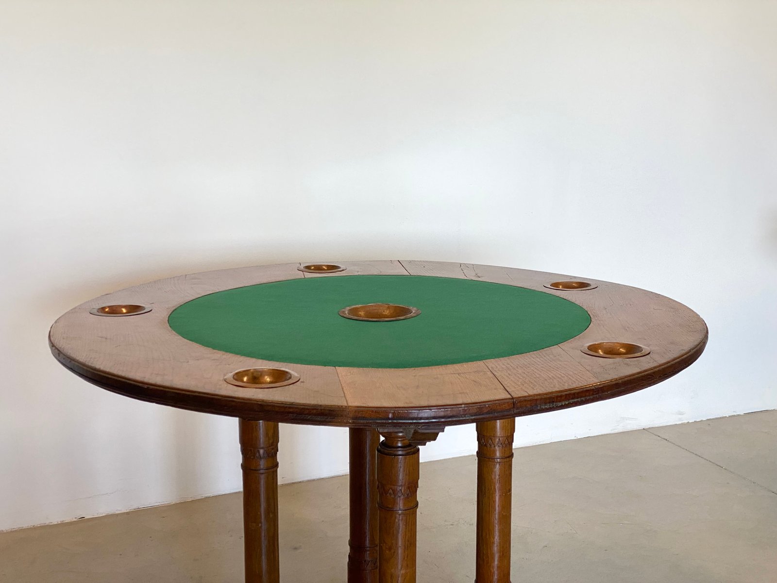 Oak Game Tables, 1940s, Set of 2 for sale at Pamono