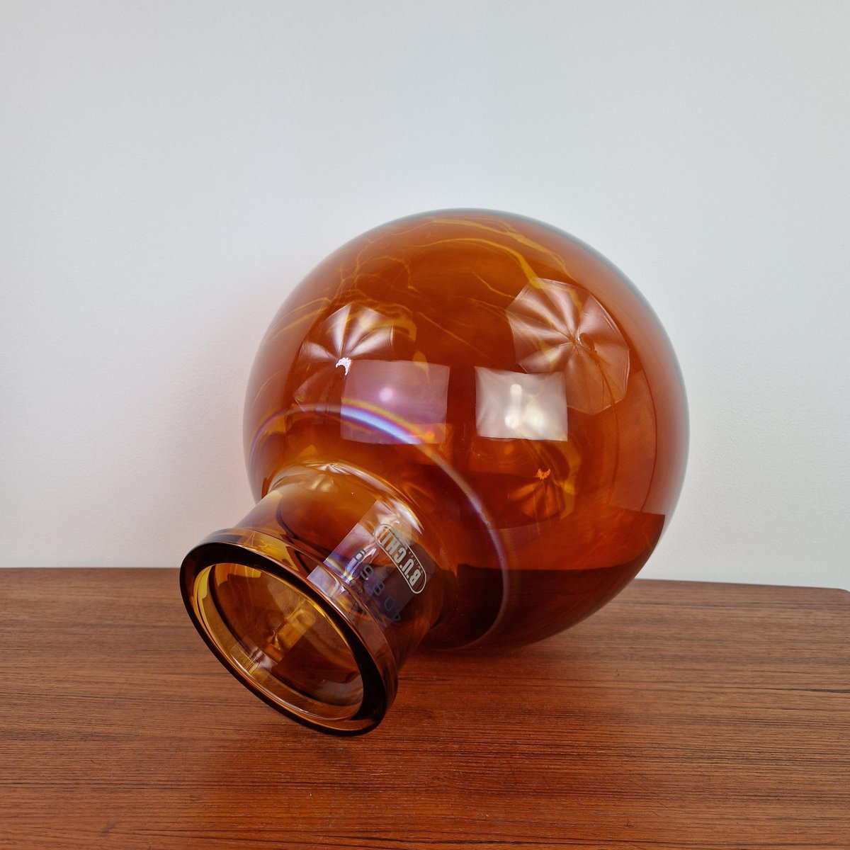 Industrial Amber Glass Evaporation Flask from Buchi, 1980s for sale at ...