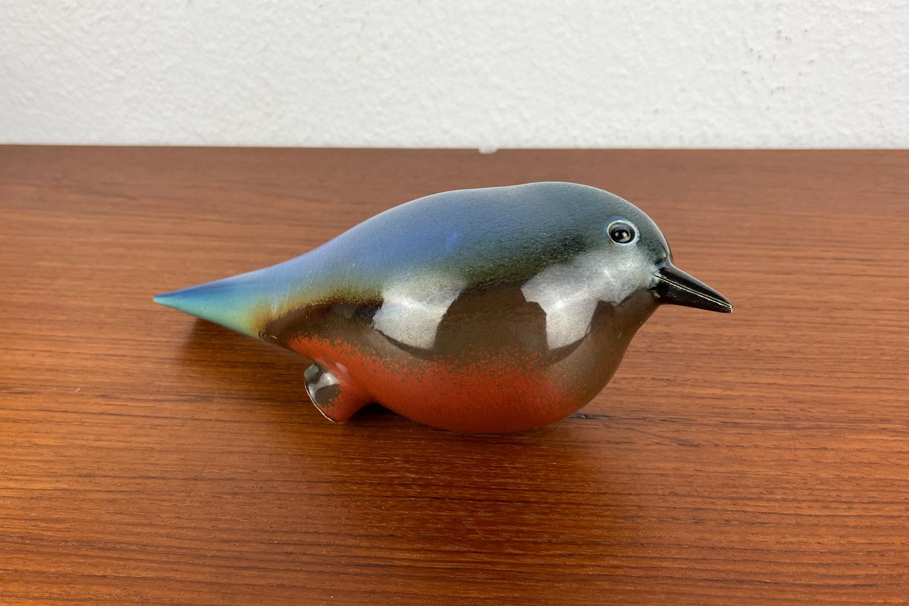 Vintage German Studio Pottery Stockvogel Bird by Irene Tschechne for ...