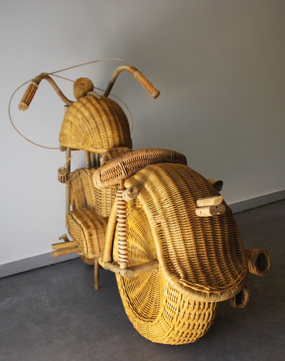 Rattan Harley Davidson Model by Tom Dixon for Habitat, 1990s for sale ...
