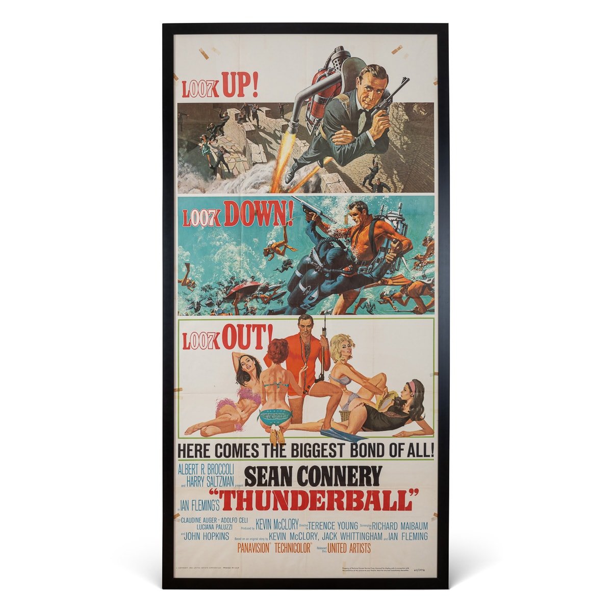 Original US James Bond Thunderball Poster, 1965 bei Pamono kaufen