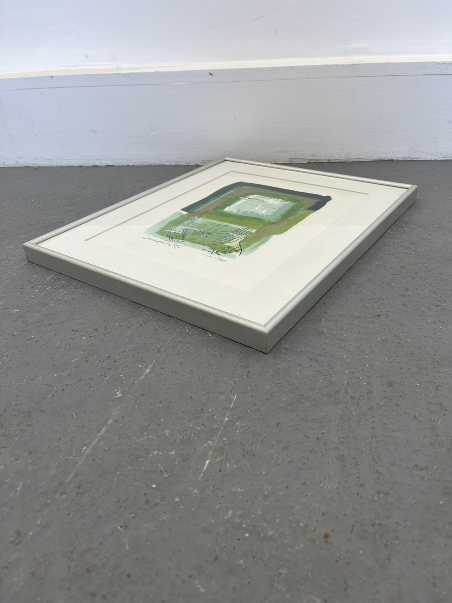 Saad Ali, Composition, Art Print, 1980s for sale at Pamono