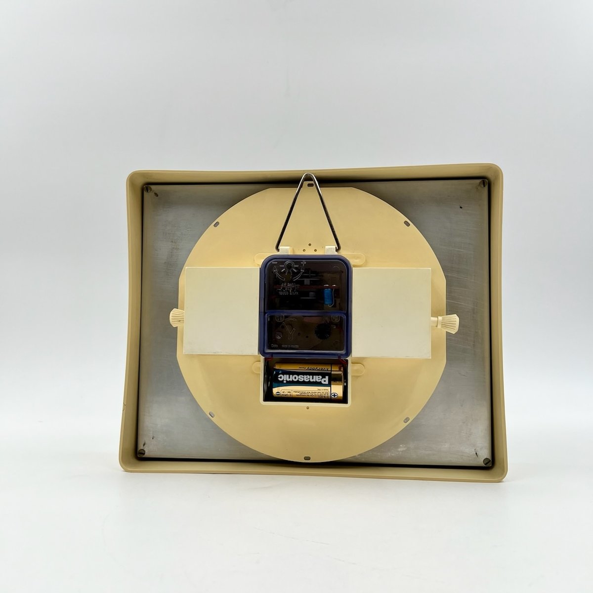 Vintage Clock with Flip Calendar from Odo, France, 1970s for sale at Pamono