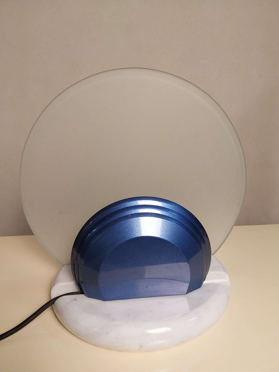Gong Table Lamp by Bruno Gecchelin for Skipper, 1980s for sale at Pamono