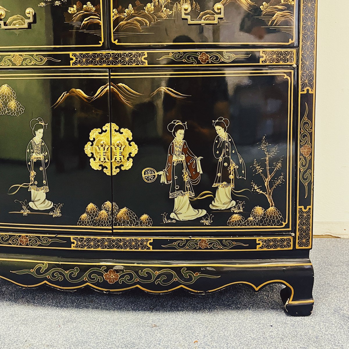 Chinese Bridal Cupboard for sale at Pamono