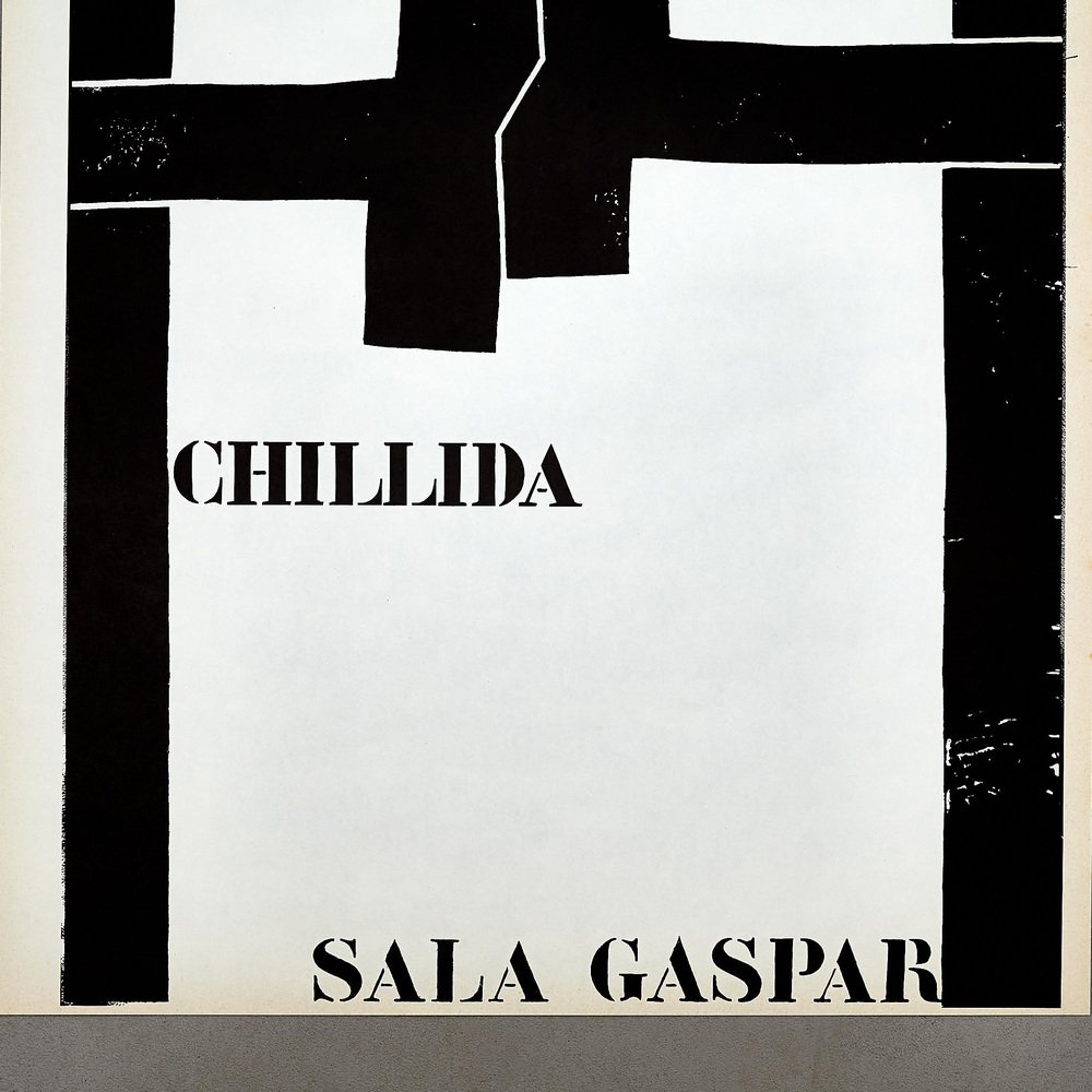 Eduardo Chillida, Poster for Sala Gaspar, 1971, Print for sale at Pamono