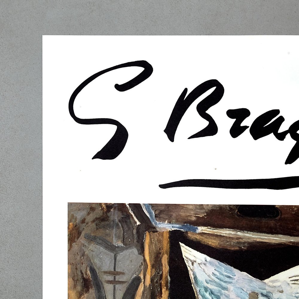 Georges Braque Poster for Gaspar Room, 1975 for sale at Pamono