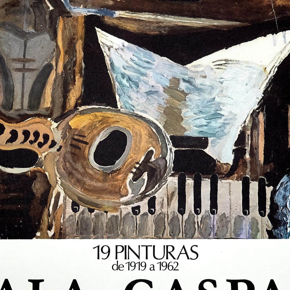 Georges Braque Poster for Gaspar Room, 1975 for sale at Pamono