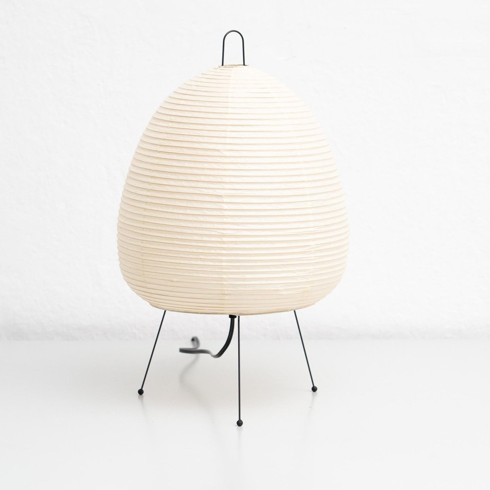 Mid-Century Modern Akari 1a Table Lamp attributed to Isamu Noguchi ...