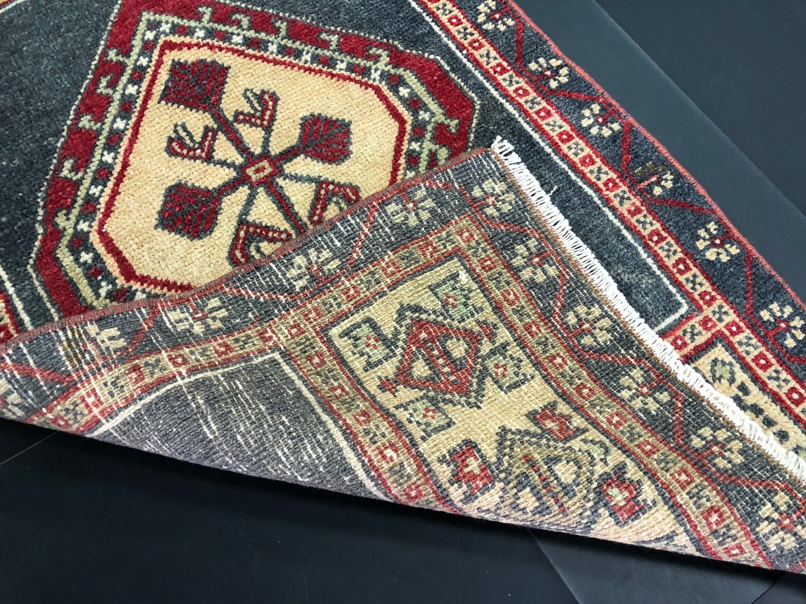 Small Wool Rug, 1960s for sale at Pamono