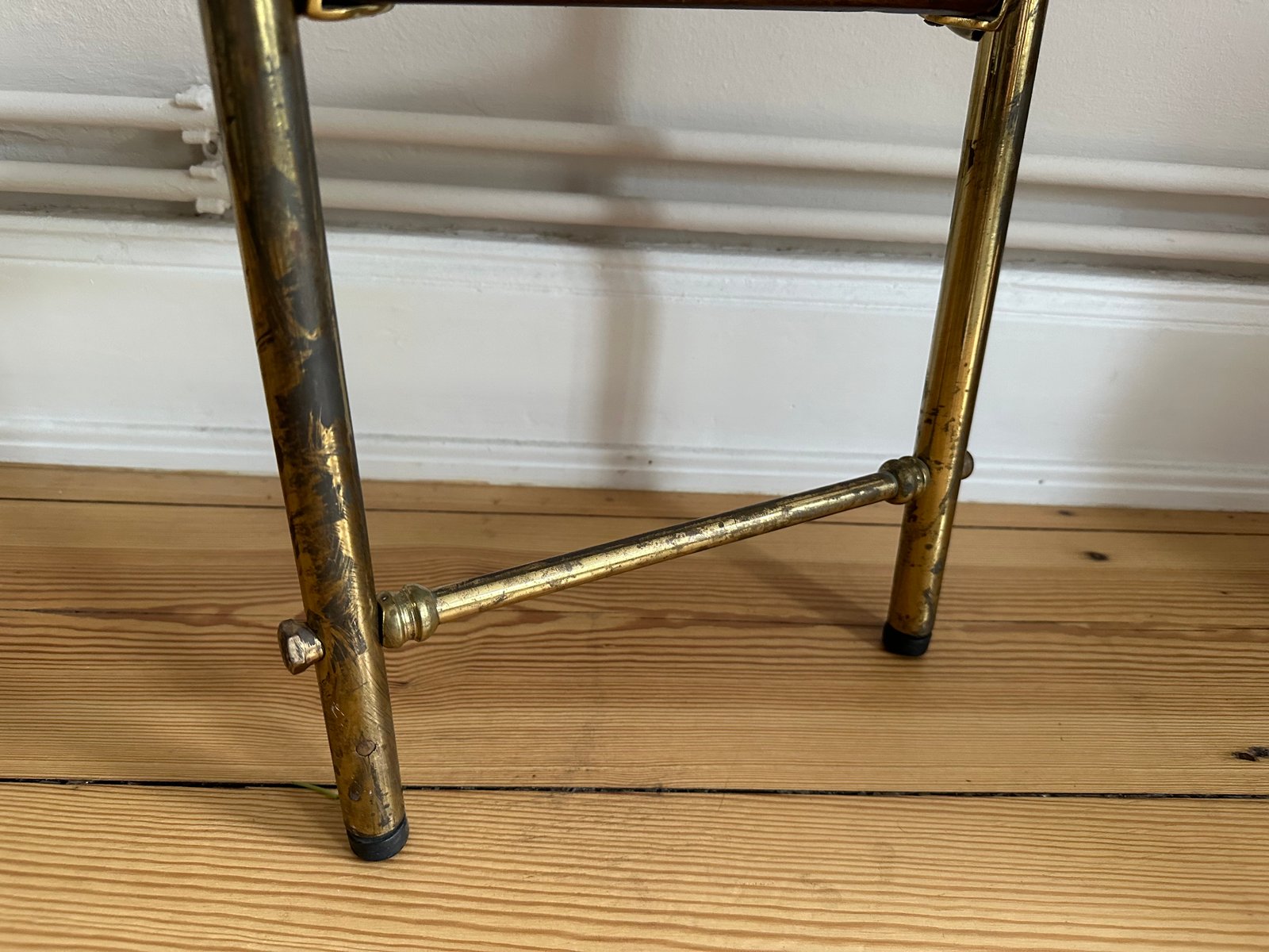 Late 19th Century Brass Ships Ladder, 1890s for sale at Pamono