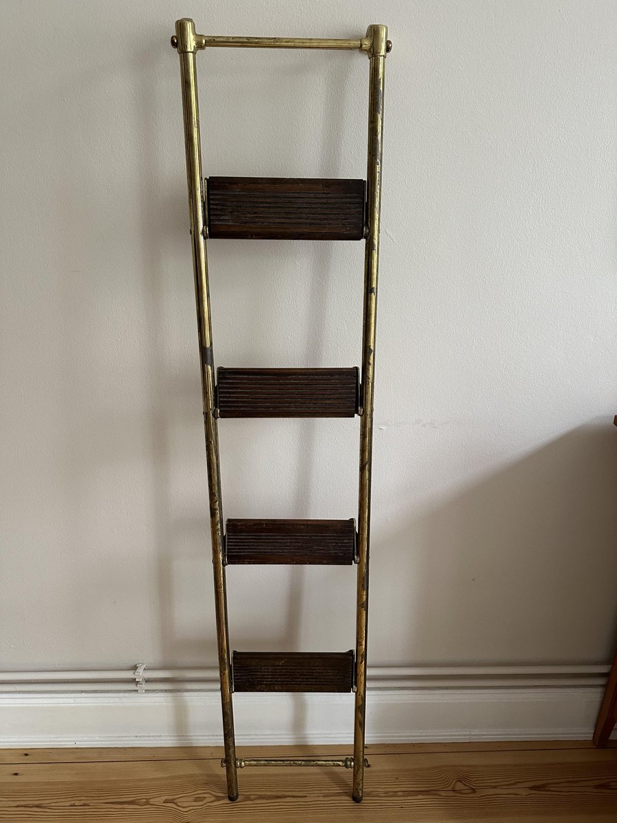 Late 19th Century Brass Ships Ladder, 1890s for sale at Pamono