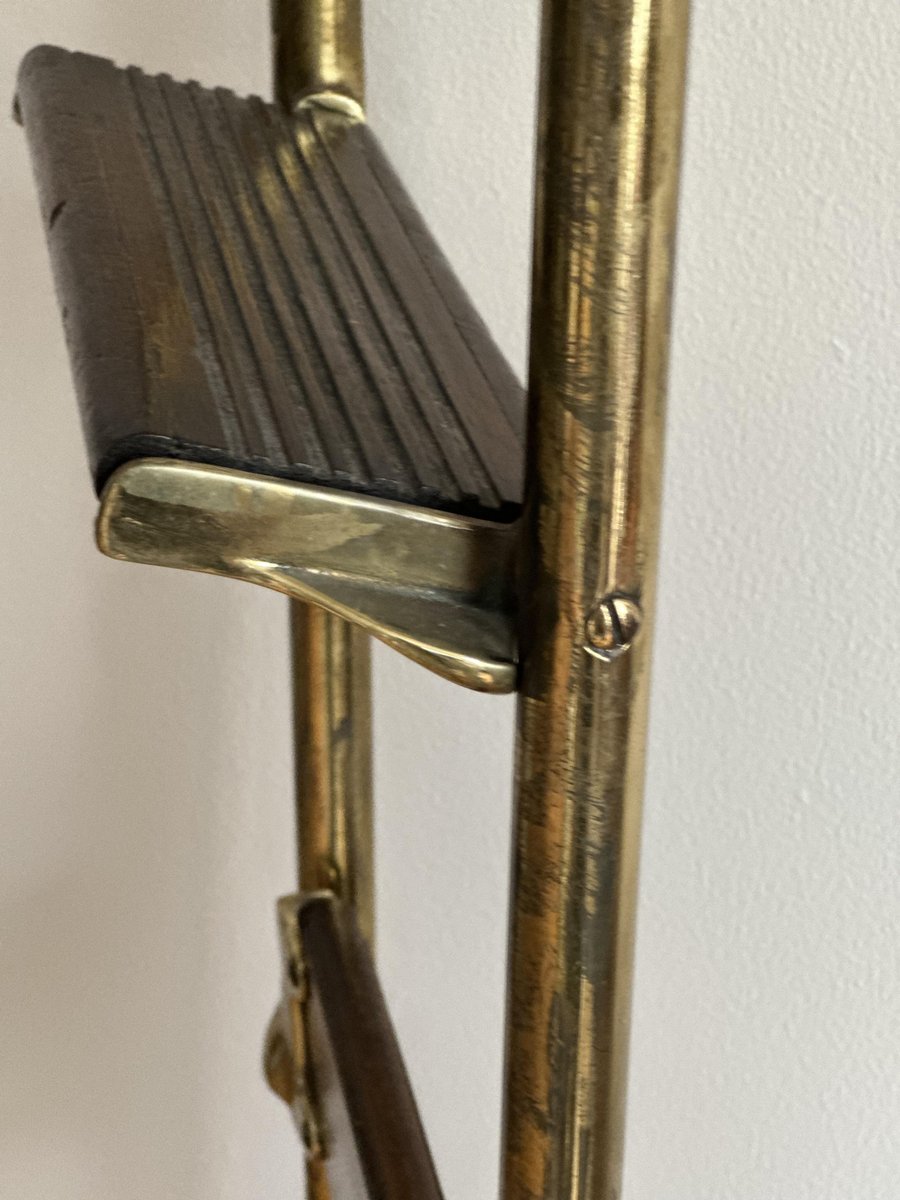 Late 19th Century Brass Ships Ladder, 1890s for sale at Pamono