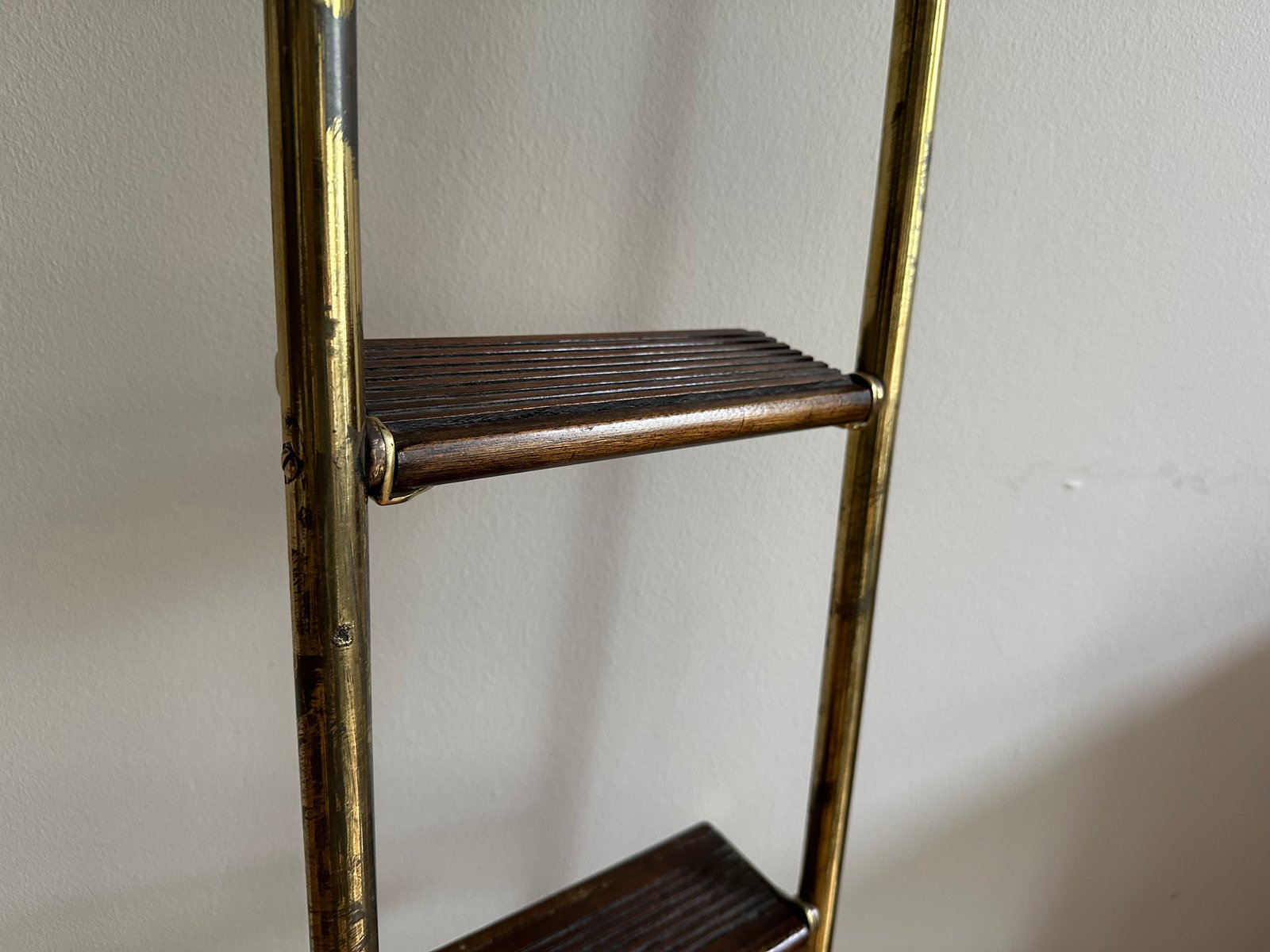 Late 19th Century Brass Ships Ladder, 1890s for sale at Pamono