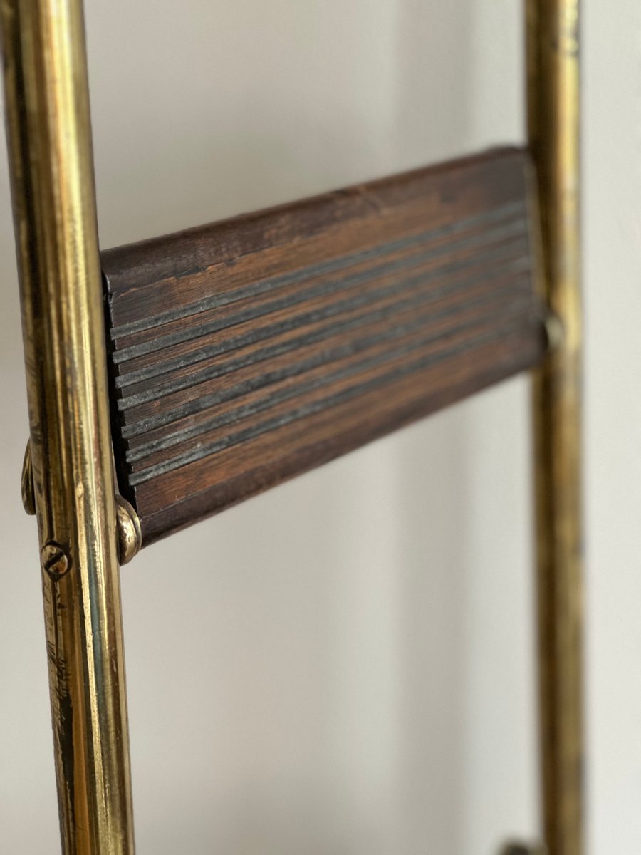 Late 19th Century Brass Ships Ladder, 1890s for sale at Pamono