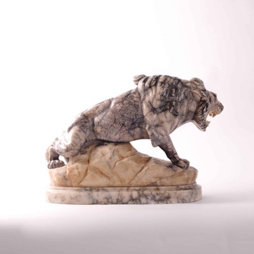 Thomas Francois Cartier, Animal Sculpture, Marble for sale at Pamono